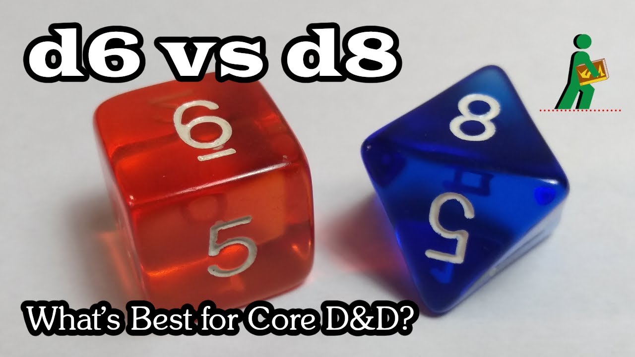 d6 vs. d8 | What's Best for Core D&D? | Wandering DMs S05 E15 - YouTube