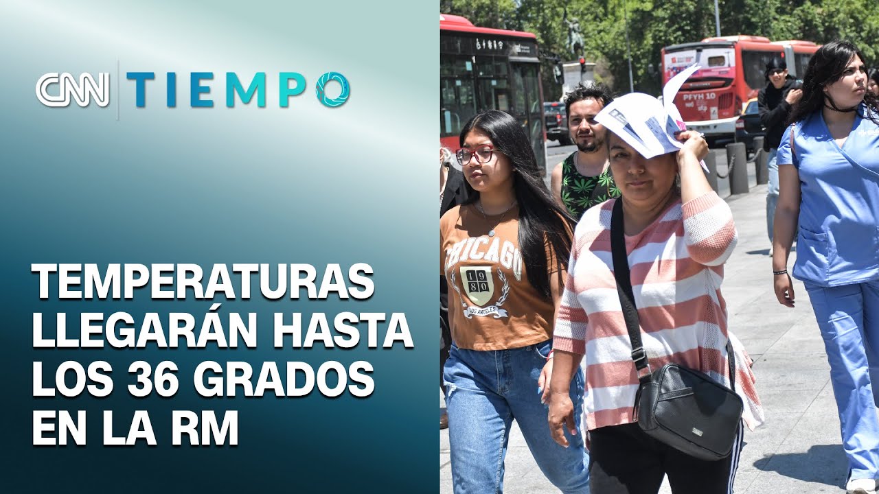 Temperaturas llegarán a los 36 grados este fin de semana en la Región ...
