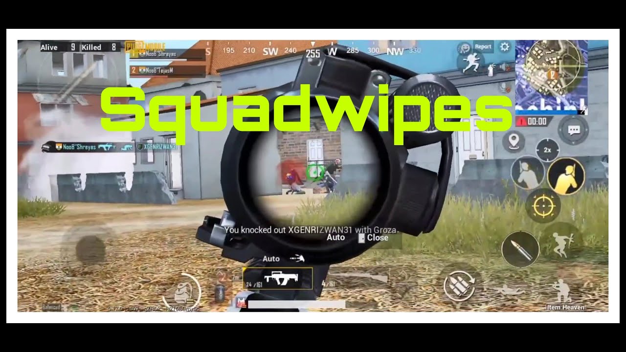 Squadwipes Duo Vs Squad quick match. - YouTube