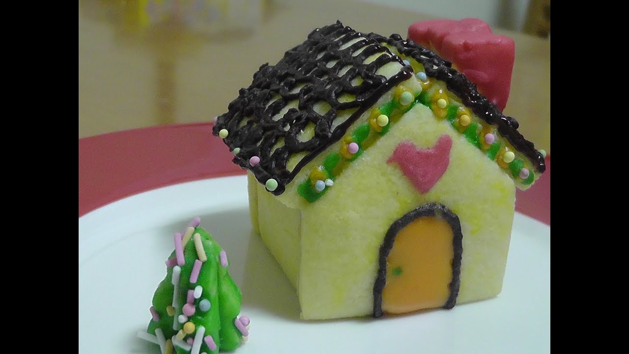 [DIY] Miniature candy house お菓子の家を作ってみました - YouTube