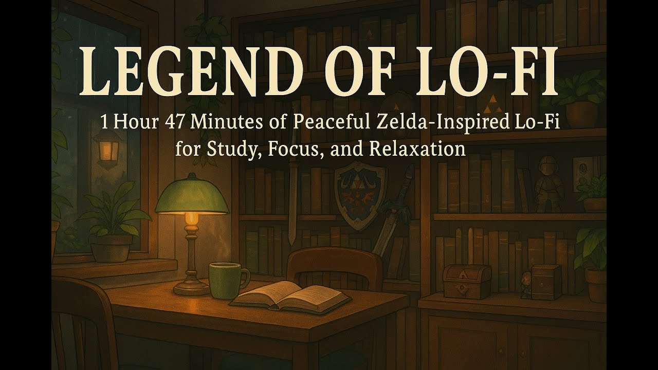 Legend of Lo-Fi 1 Hour 47 Minutes of Peaceful Zelda-Inspired Lo-Fi for ...