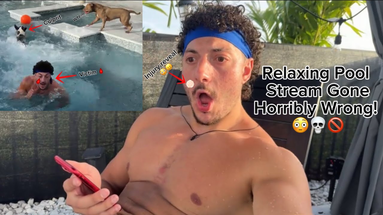 Attacked By Rhea Ripley’s Dogs?! Pool Day Turns Into TOTAL MADNESS ...