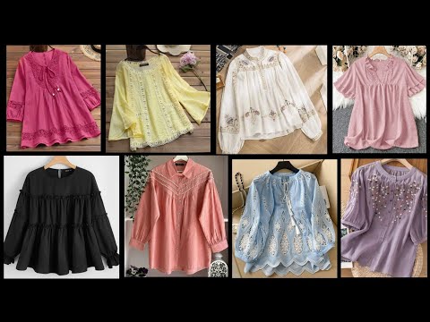 Latest summer top designs for girls | Tops design for ladies | Girls short frock designs 2025