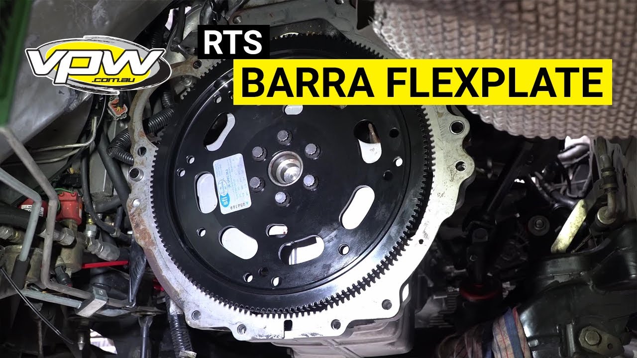 RTS Ford Falcon Barra 4.0L Billet Flexplate - YouTube