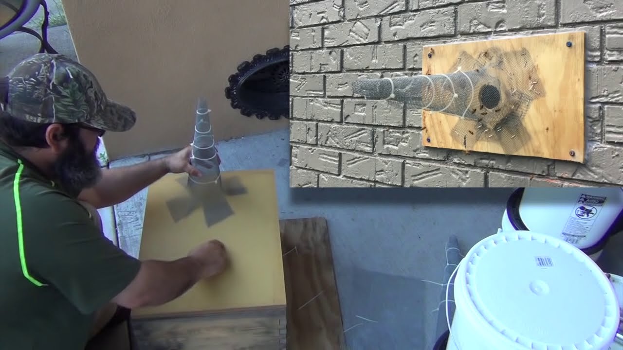 How To Make A Trap Out Cone - YouTube