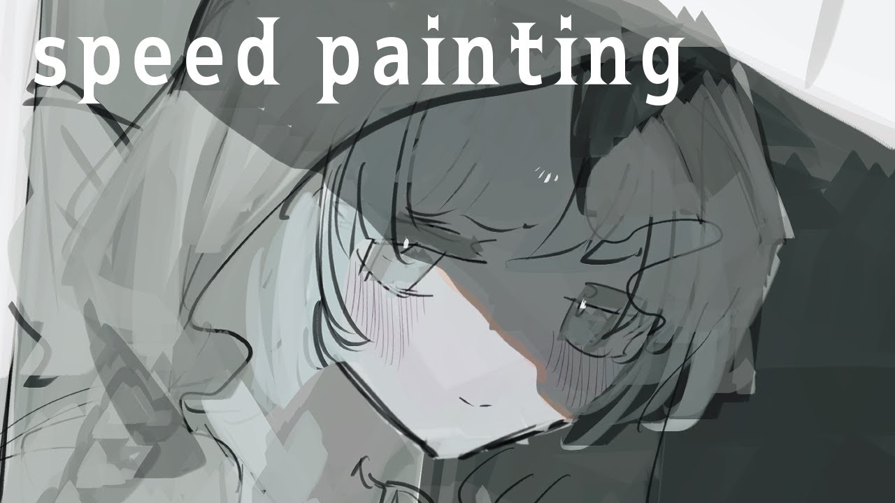 1 hour drawing speed paint 【1】 - YouTube