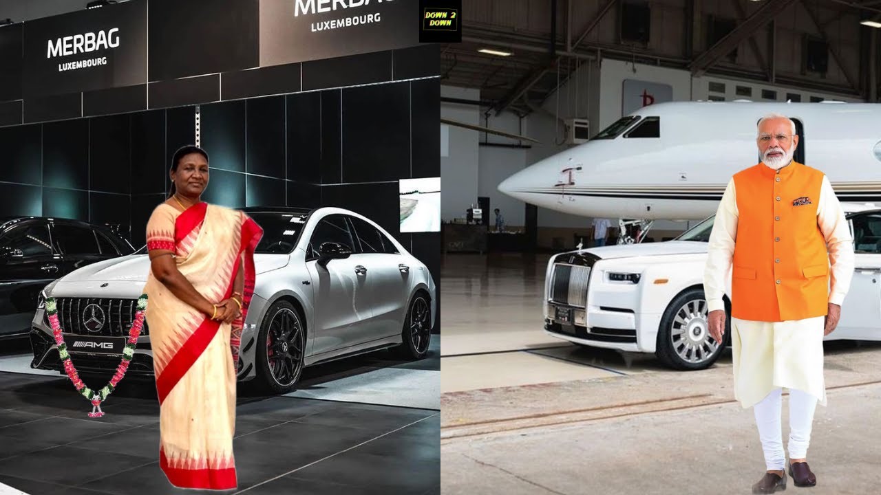 Narendra Modi Car VS Droupadi Murmu Car Collection || Narendra Modi ...