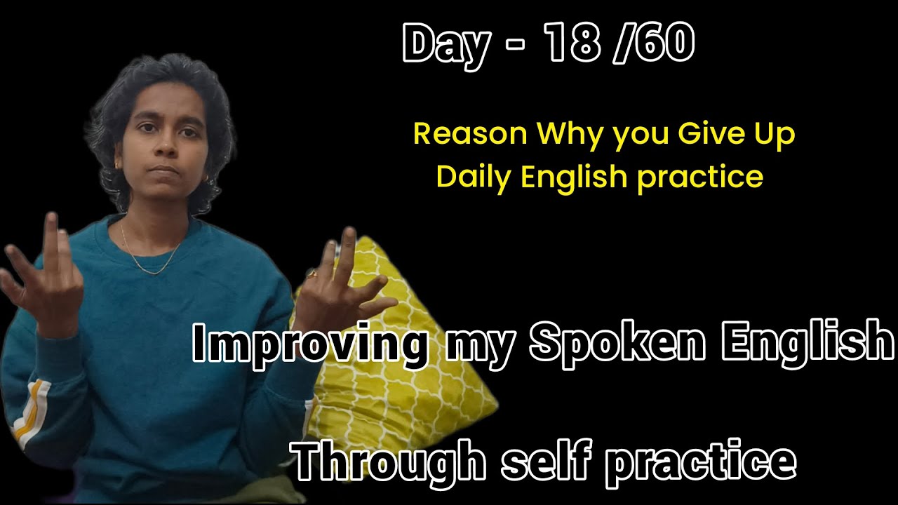 Why do we give up Learning English || Learn Speaking English || 60 Days ...
