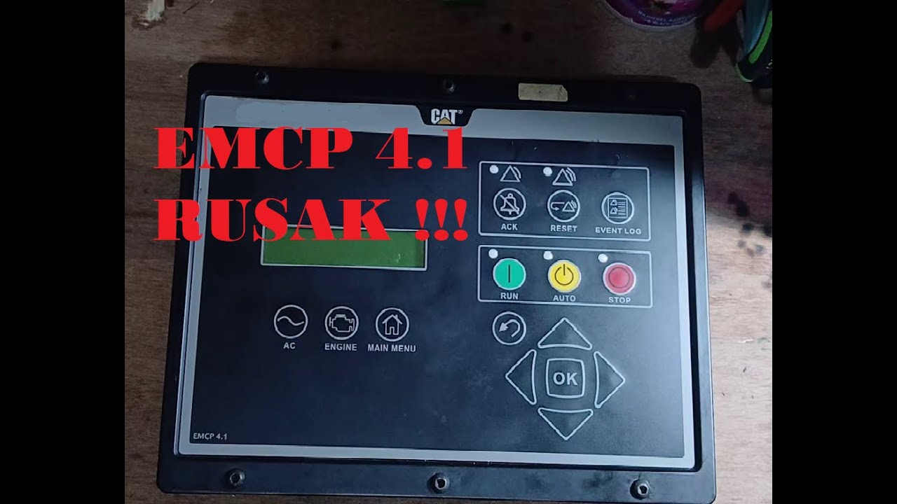 EMCP 4.1 PROBLEM INTERNAL RELAYS - YouTube