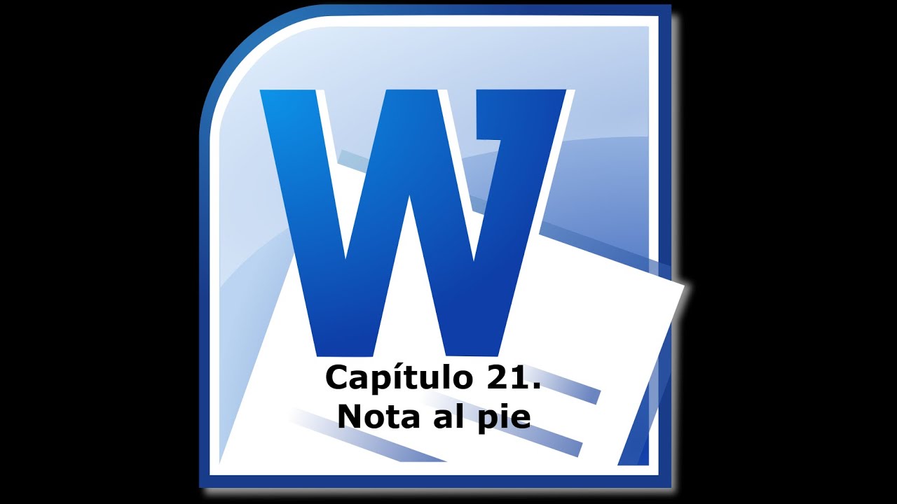 Curso de Microsoft Word. Nota al pie y Nota al final - YouTube