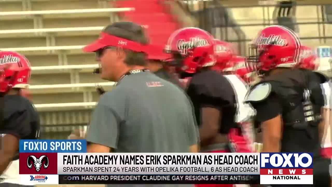 Faith Academy hires new head coach - YouTube