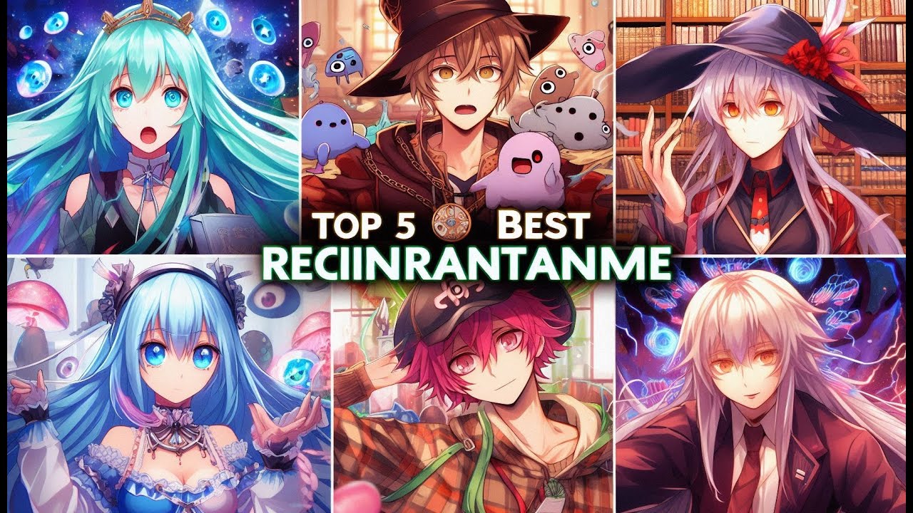 Top 5 Best Reincarnation Anime - YouTube
