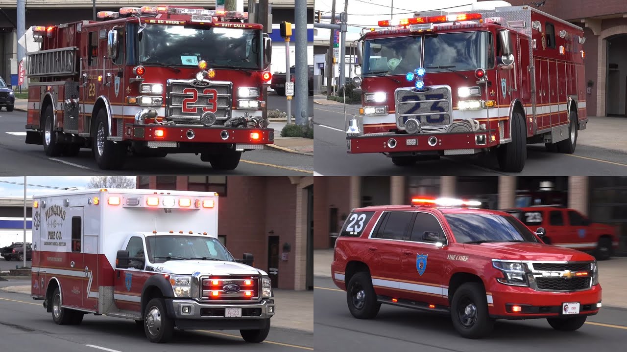 Back to Back Runs for Minquas Fire Company - YouTube