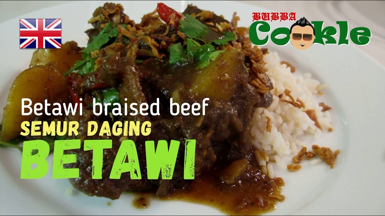 [EN] Recipe SEMUR DAGING BETAWI - Betawi braised beef - YouTube