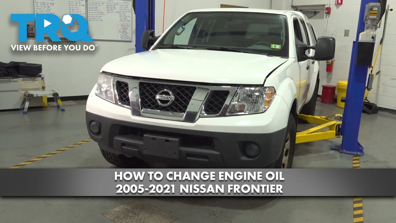 Nissan Frontier Oil Type