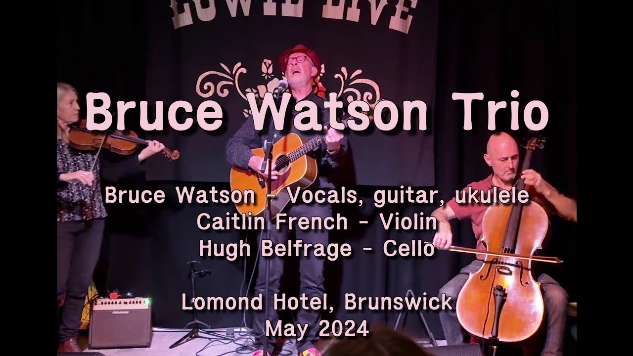 Bruce Watson Trio Lomond Hotel May 2024 Highlights - YouTube