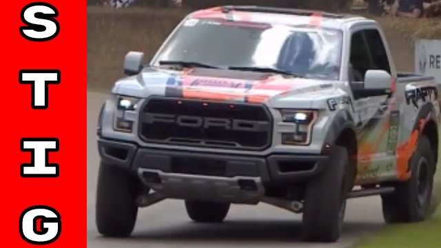 Former Stig Ben Collins with New 2017 Ford Raptor at Goodwood - YouTube