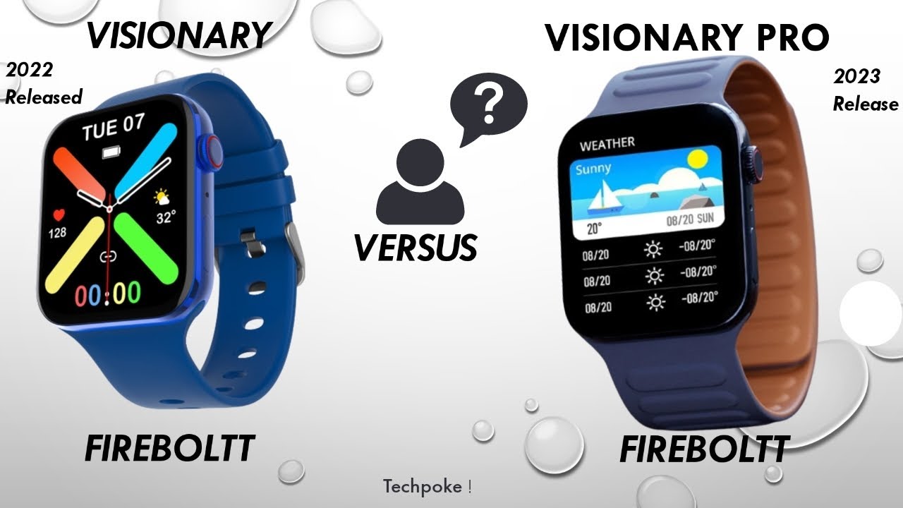 Fire-boltt Visionary Pro vs Fire-boltt Visionary • let's compare # ...