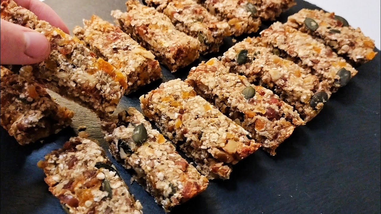 Ви забудете про дієту! Корисні енергетичні батончики з вівсянки та ...