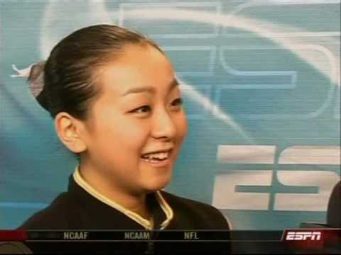Mao Asada Interview - 2007 GPF (ESPN) - YouTube