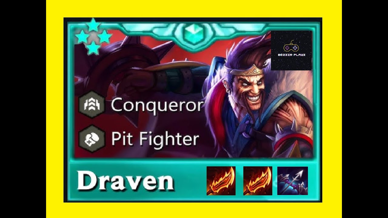 Draven 4 Star Conqueror TFT set 13 Worth the wait OP!! - YouTube