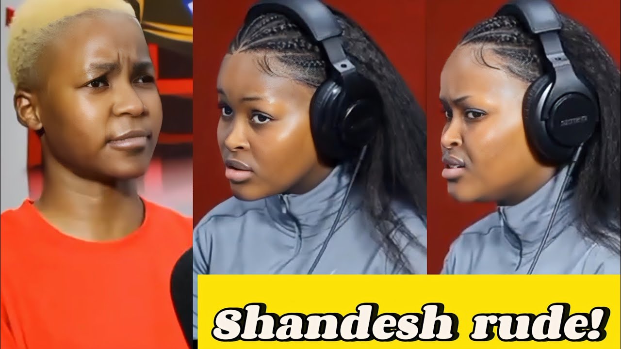 Shandesh responds to why she was Rude to the Interviewer - YouTube