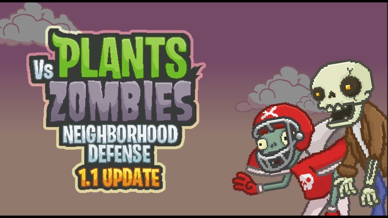 Pvz Neighborhood defense 1.1 Release - YouTube