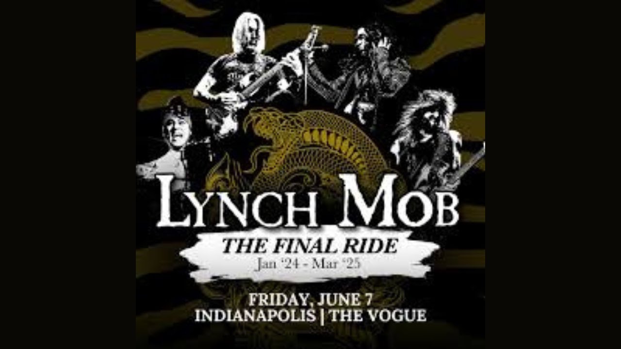 Lynch Mob Live at The Vogue Indianapolis, Indiana June 7, 2024 ...