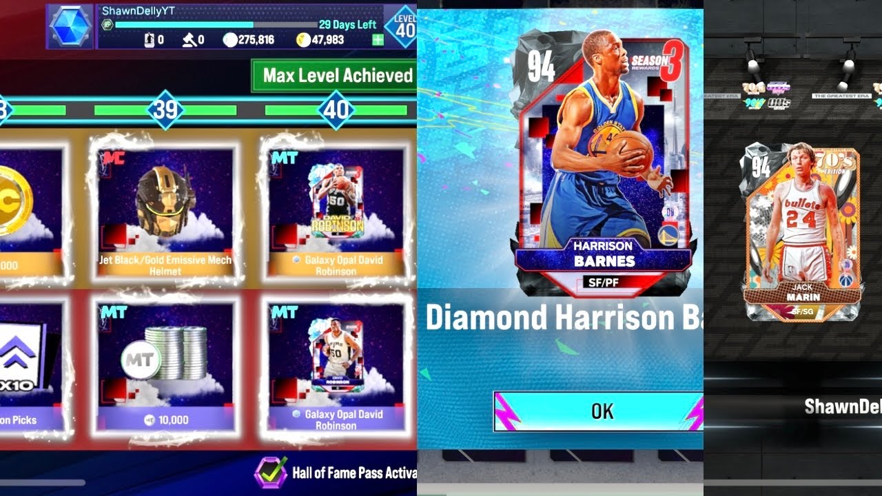 “NBA 2K25 MyTeam Mobile: Battle Pass and Packs Unlocked” - YouTube