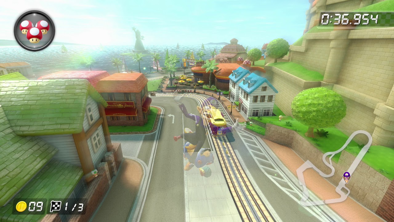 Toad Harbor [150cc] - 2:03.619 - Alberto (Mario Kart 8 Deluxe World ...