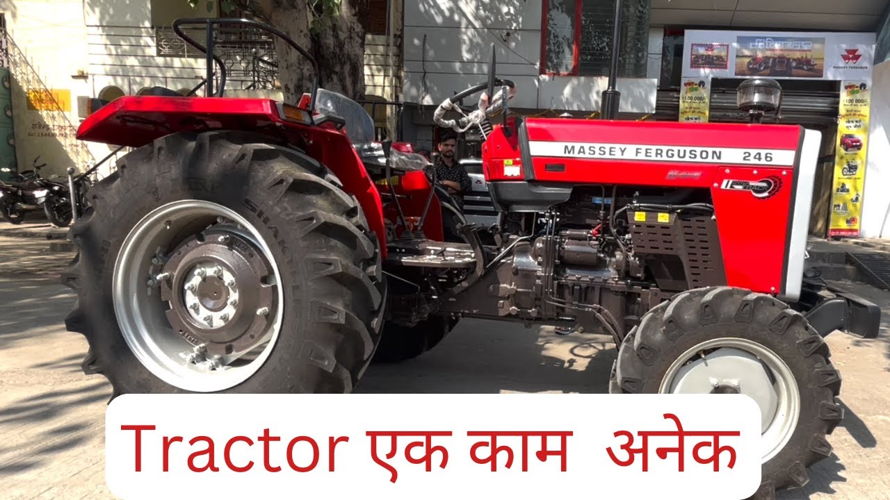 Massey Ferguson 246 DI DYNATRACK 4WD || Full Detailed Review || HINDI ...