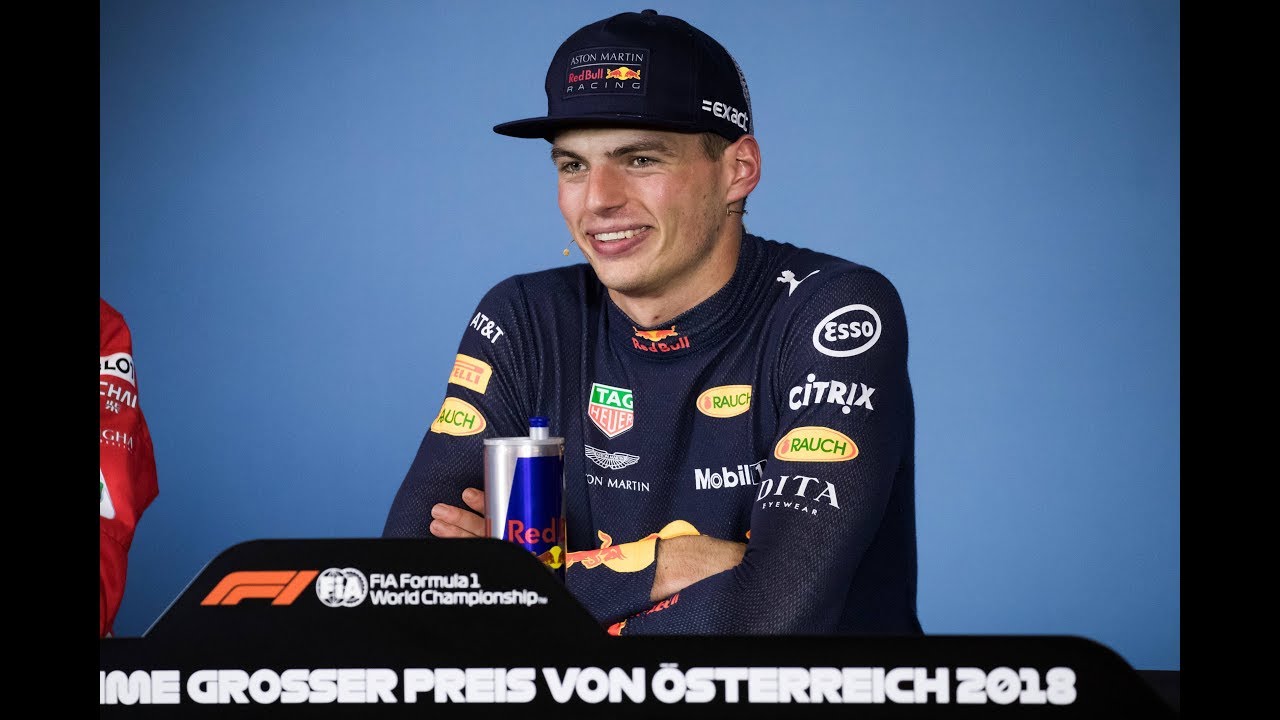 Max Verstappen Post Austrian GP Interview - YouTube