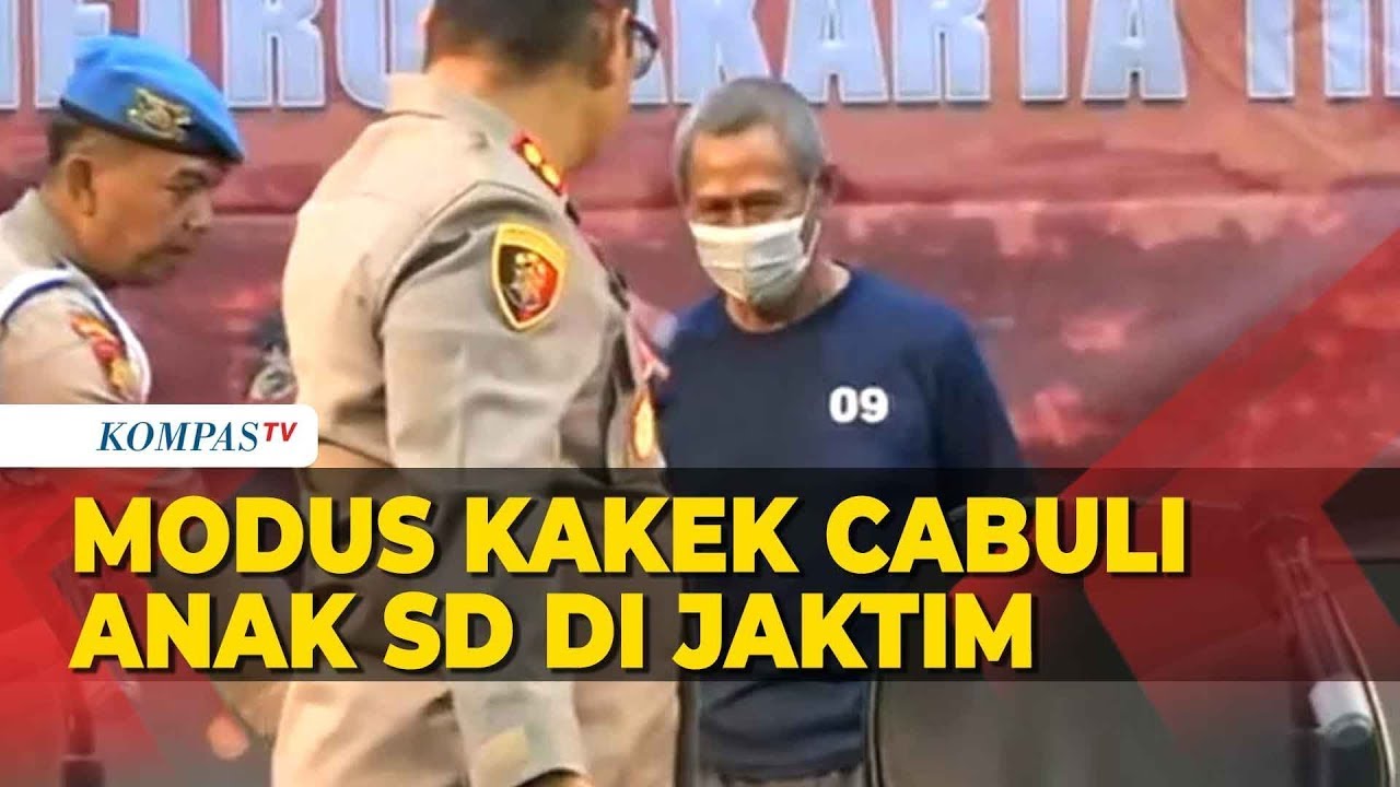 Keterlaluan! Kakek Cabuli Anak SD di Jaktim dengan Modus Iming imingi ...