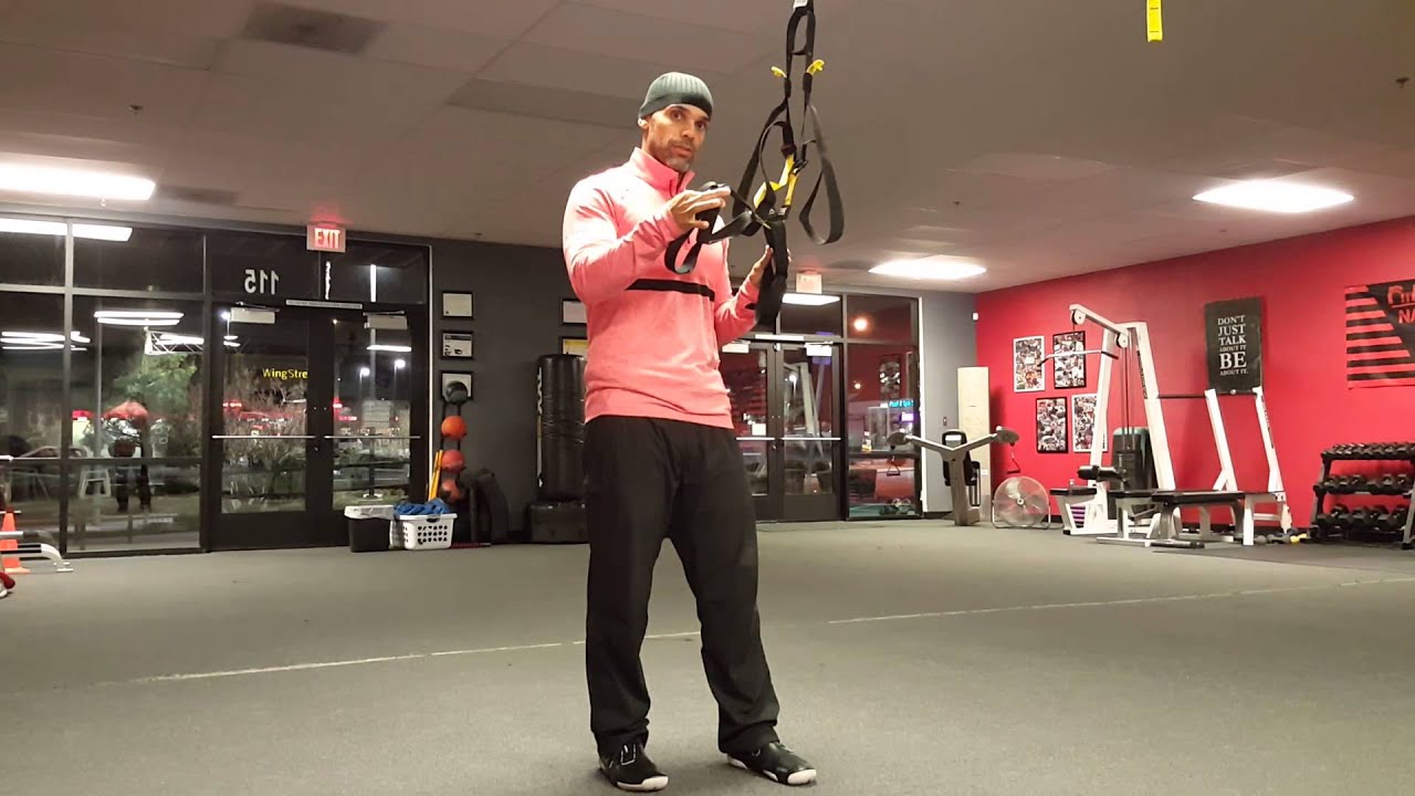 Trx upper body strength exercise - YouTube