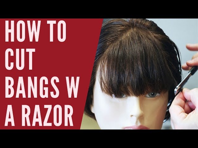 Razored Bang Hairstyles