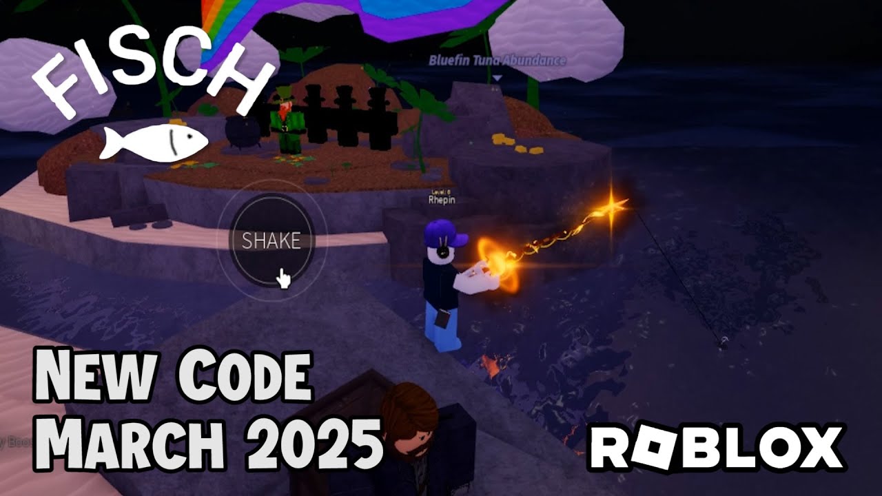Roblox Fisch New Code March 2025 - YouTube