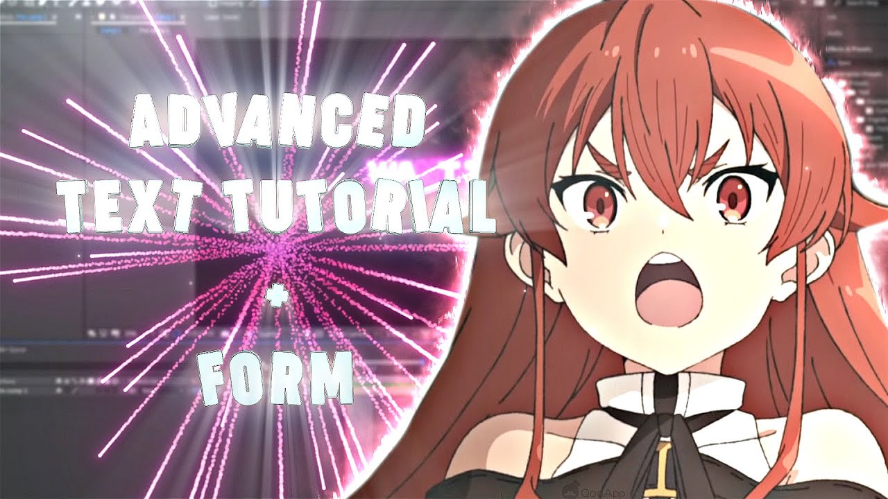 Advanced (Edgy) Text Tutorial | After Effects AMV Tutorial - YouTube