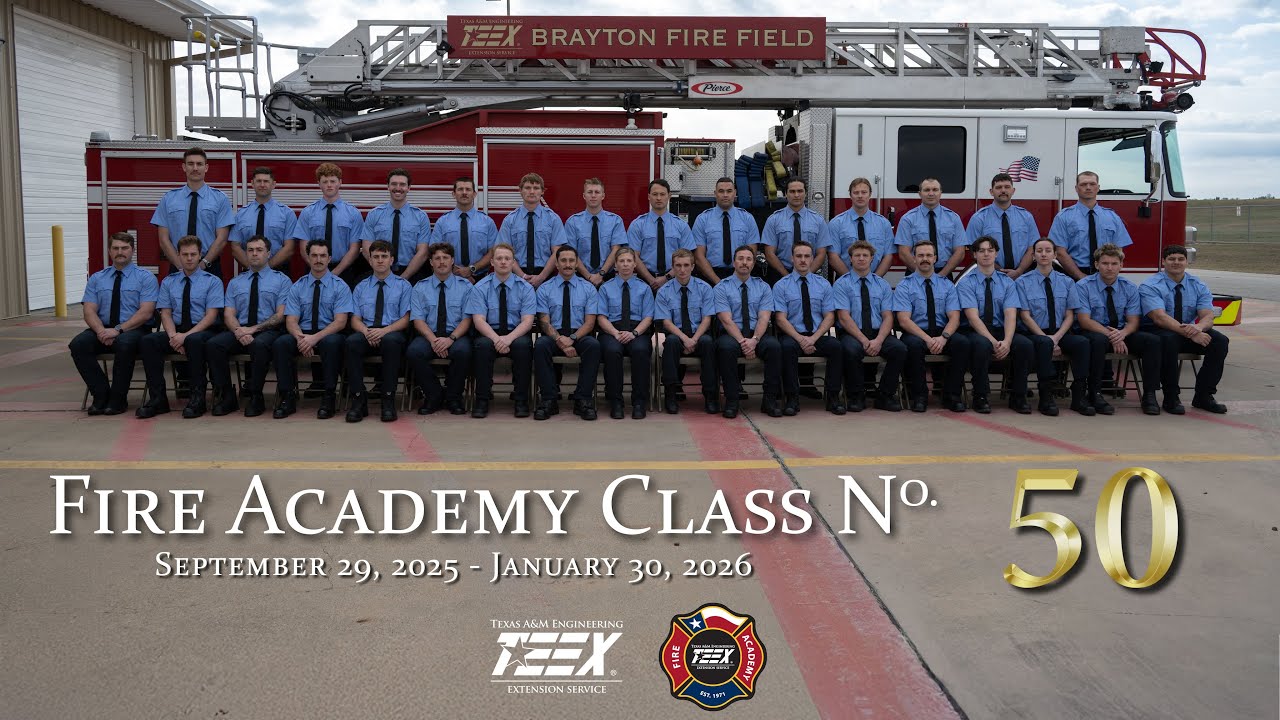 Fire Academy Class No. 50 Graduation - YouTube