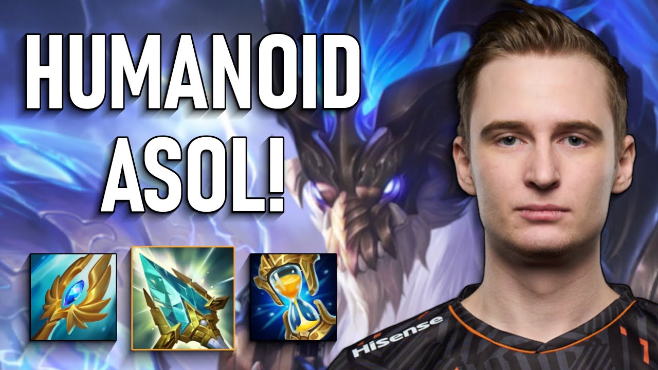 DOUBLE PENTA ON NEW ASOL?! FNC Humanoid Aurelion Sol Mid vs Yasuo EUW ...