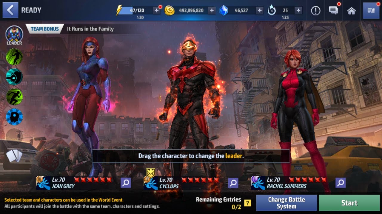 Marvel Future Fight World Event Cyclops,Rachel Summers,Jean Grey - YouTube