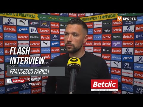 I Liga (#28) | FC Porto 2-2 Famalicão: Flash Interview Francesco Farioli
