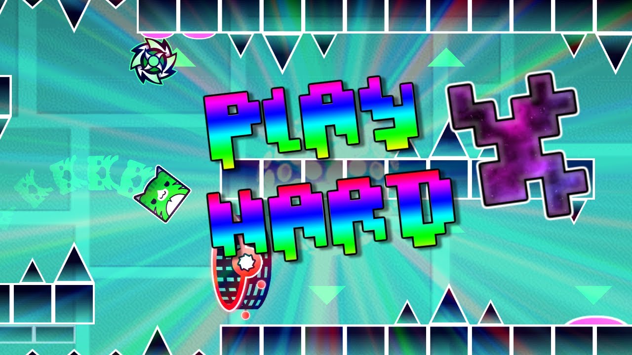 "Play Hard X" By ZampperGD | Geometry Dash | JeanCarlo [GD] - YouTube