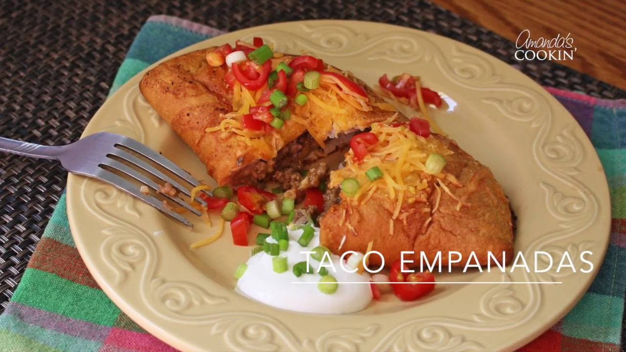 Taco Empanadas Recipe - YouTube