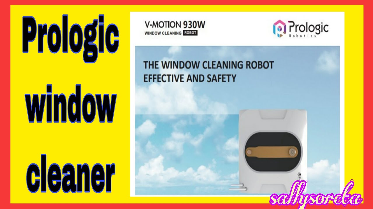Sally Soreta is live! Prologic Window Cleaner Machine - YouTube