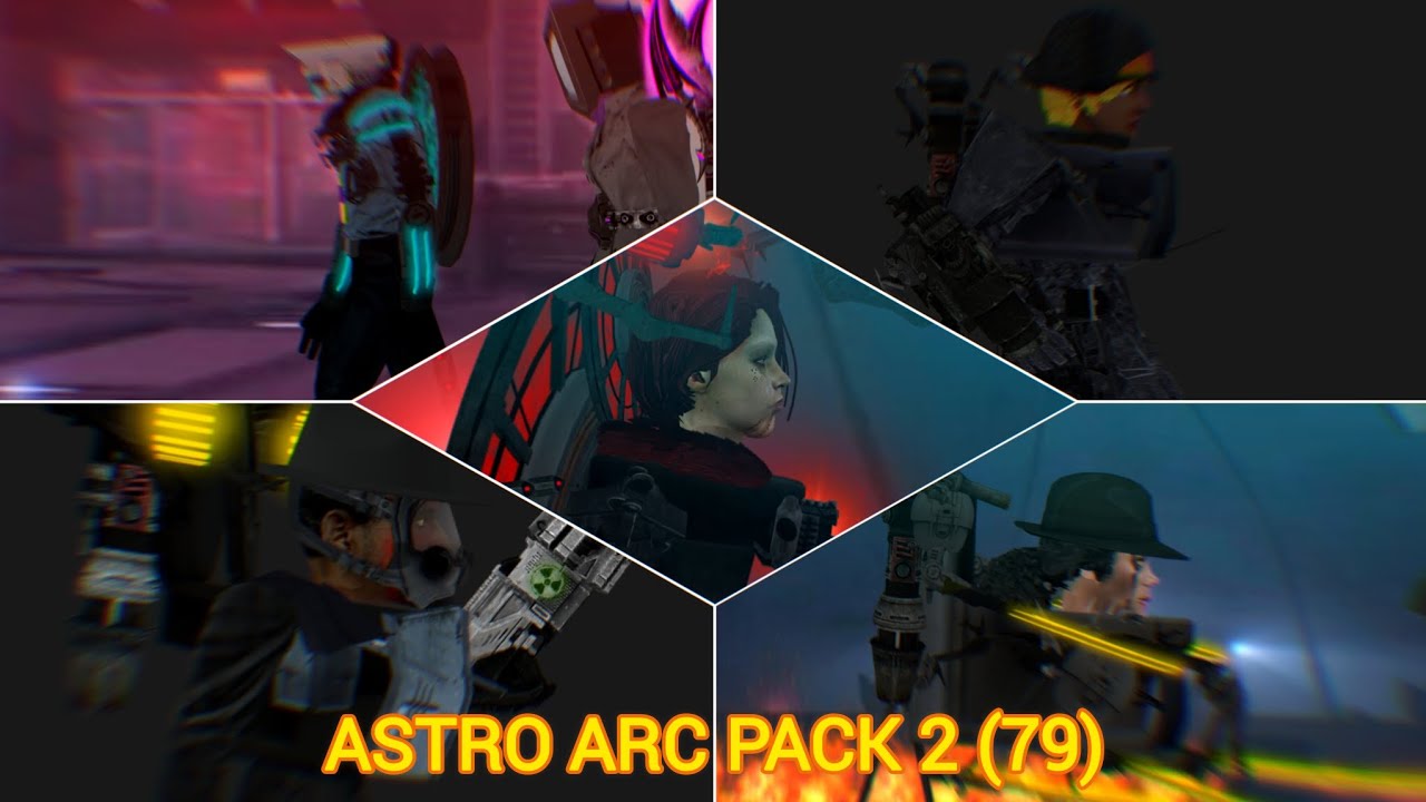 Astro Arc pack (part 2/DC2) - YouTube