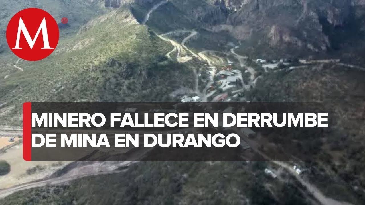 Reportan derrumbe en mina de Indé, Durango - YouTube