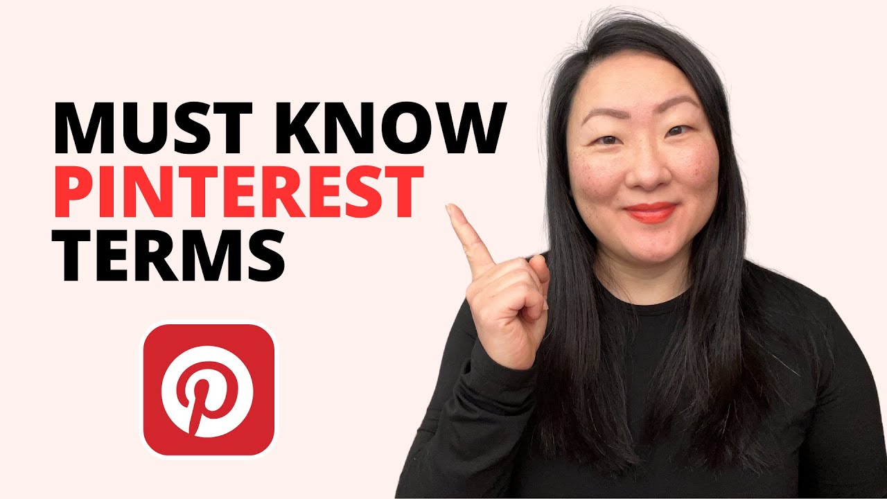 Basic Pinterest for business terms as a beginner - YouTube