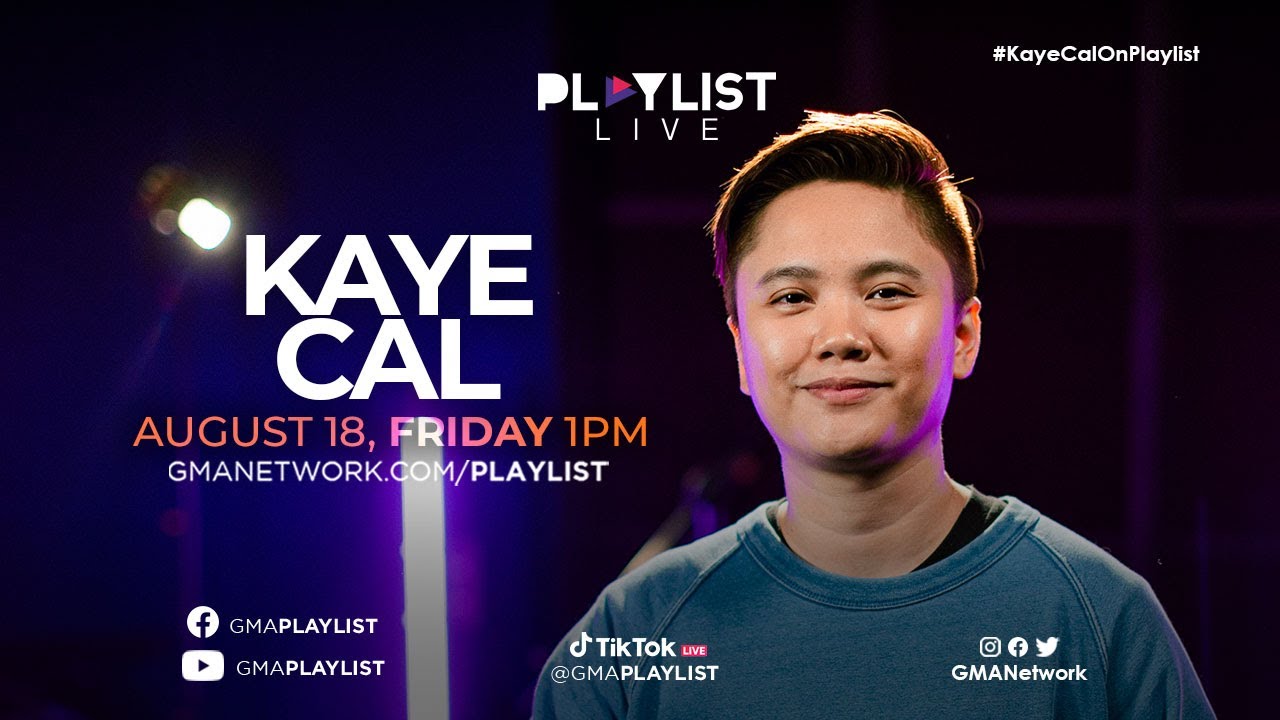 Kaye Cal on Playlist August 18, 2023 - YouTube