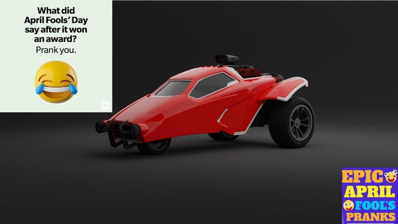 Rocket League April Fools Madness! - YouTube