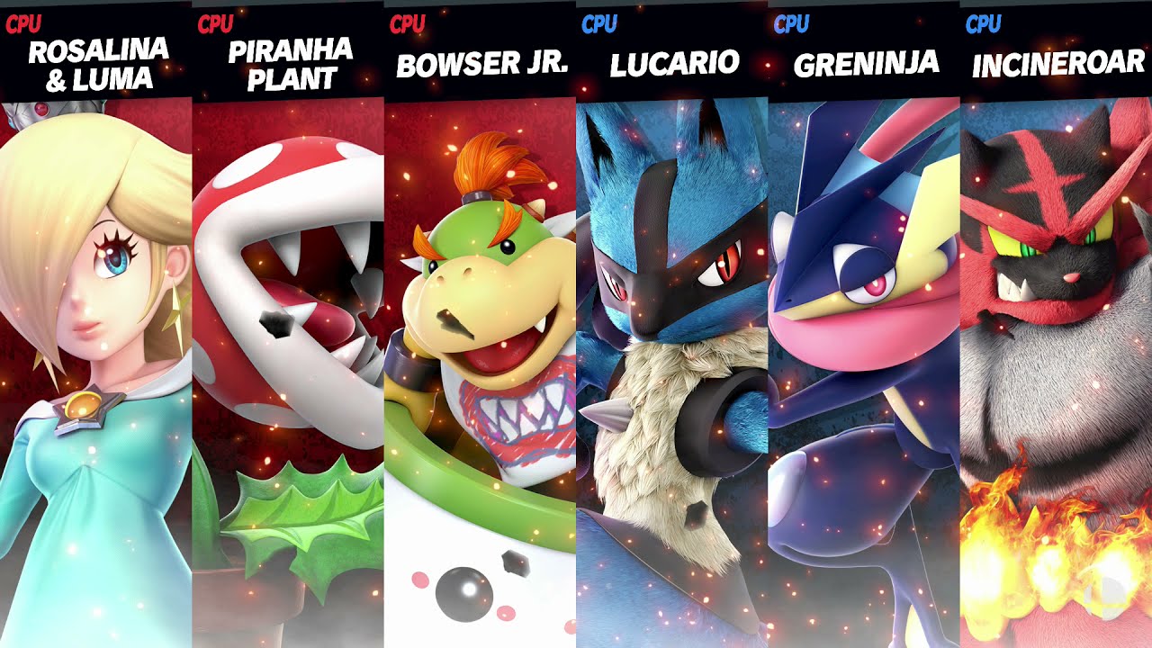 Super Smash Bros. Ultimate - Super Mario vs Pokemon - YouTube